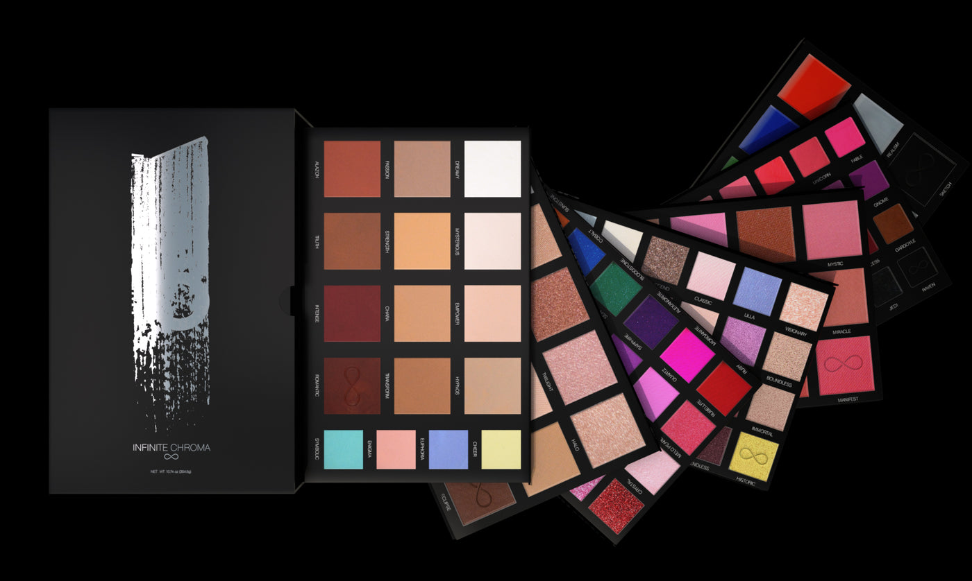 Infinite Chroma Makeup Kit / Brush Set